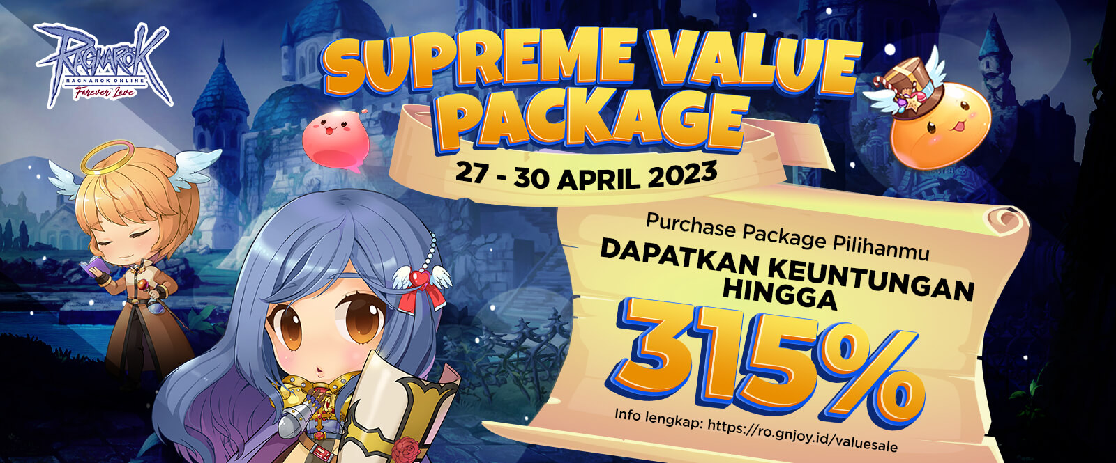 RAGNAROK : FOREVER LOVE | SUPREME VALUE PACKAGE MEI 2023